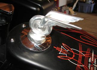 Winged Wheel Car mascot